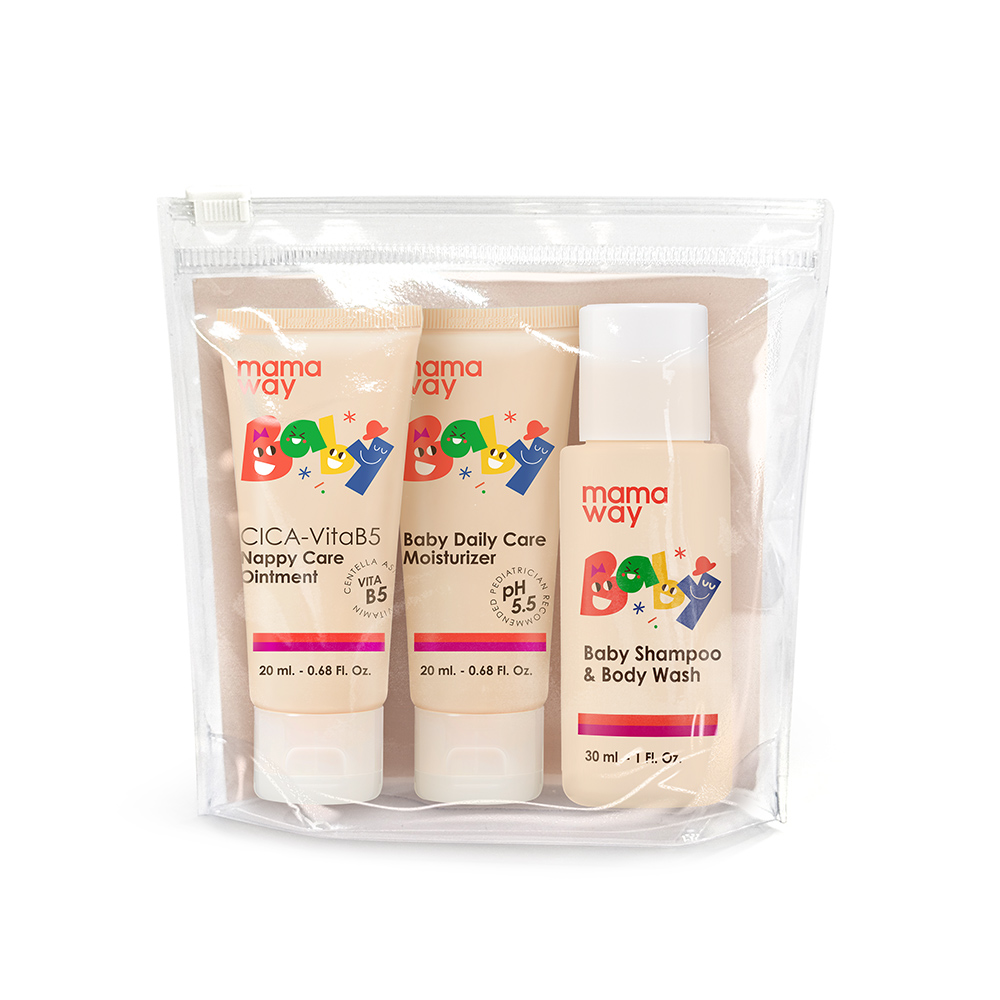 Baby Care Travel Set – Buy Online Moisturizer | Mamaway MY
