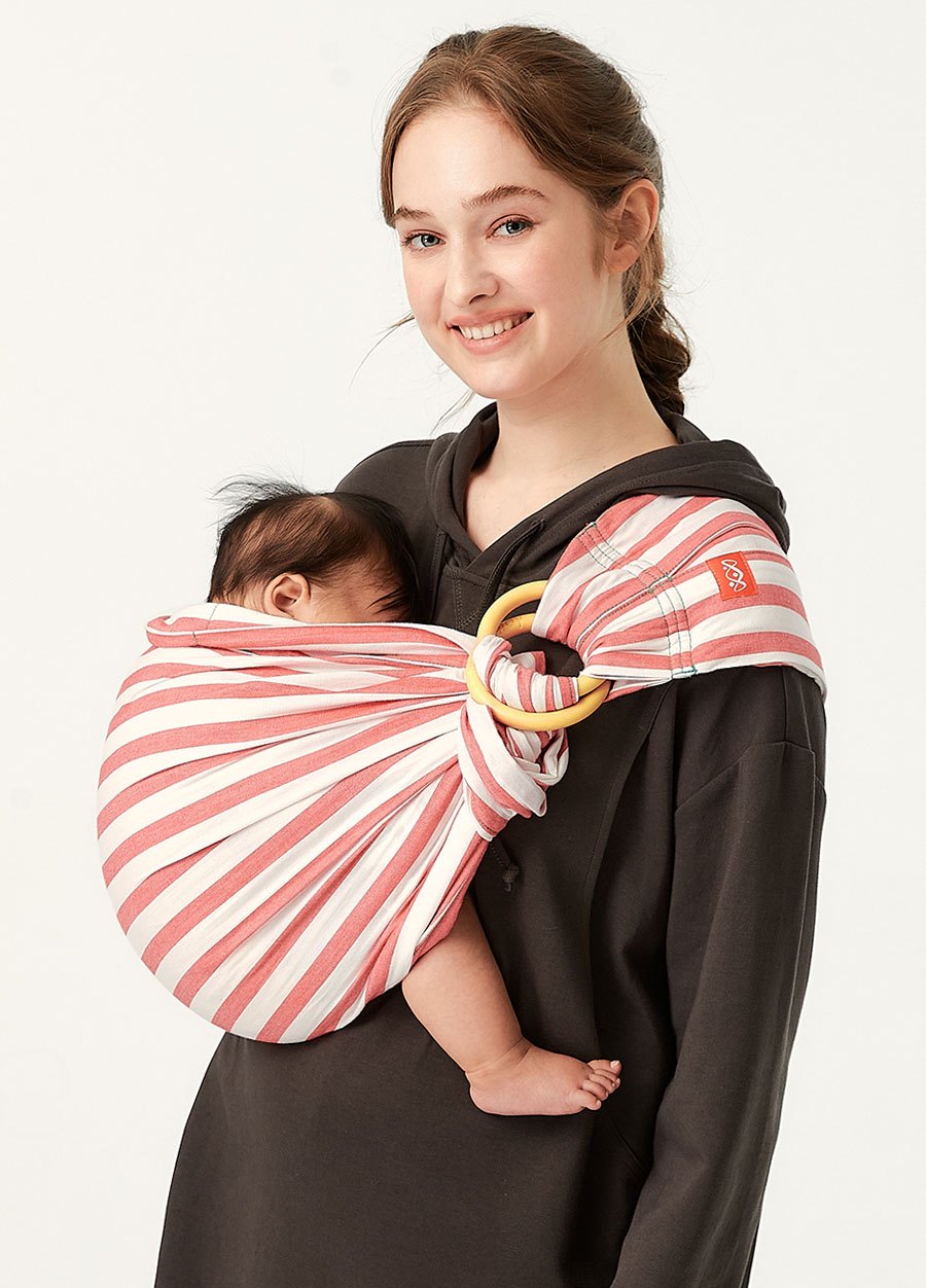 Tomato Cheese Baby Ring Sling – Buy Online Baby Sling | Mamaway MY